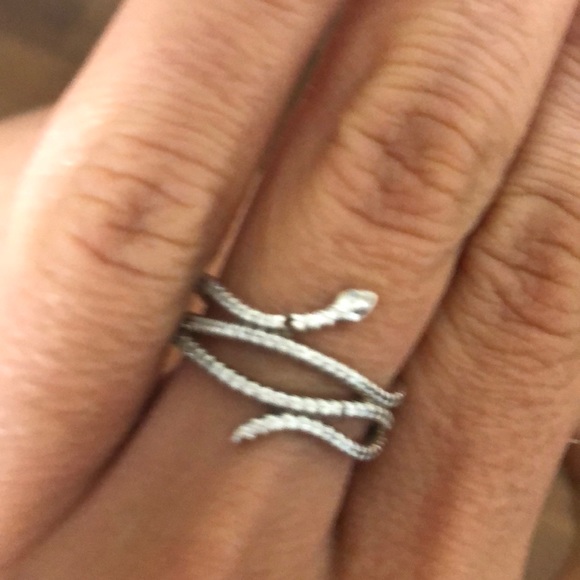 Pandora | Jewelry | Pandora Sterling Silver Serpent Ring | Poshmark
